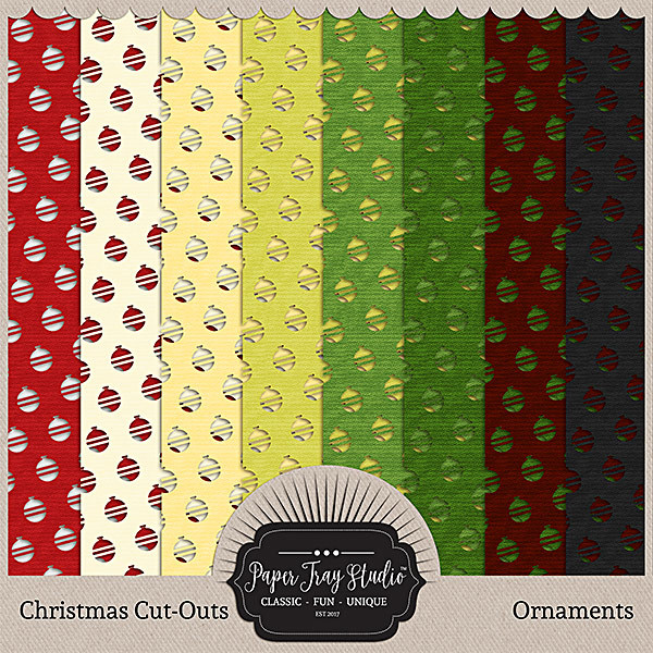 Christmas Cut-outs - Ornaments | Digital Art