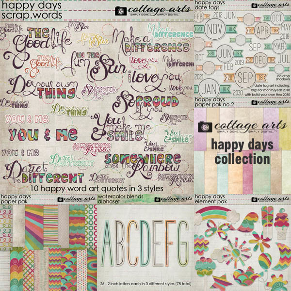 Happy Days Collection | Digital Art