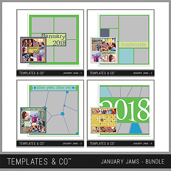 January Jams Bundle | Digital Art
