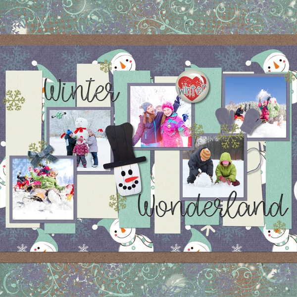 Wintering Templates Bundle | Digital Art