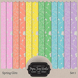 Spring Glitz - Set 1 | Digital Art
