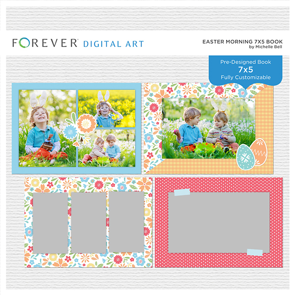 Easter Morning 7x5 Book | Digital Art