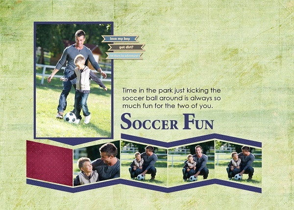 All Boy Pre-designed Book 7x5 | Digital Art