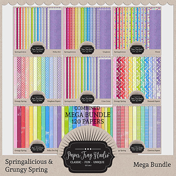 Springalicious & Grungy Spring Mega Bundle | Digital Art