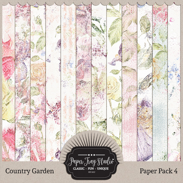 Country Garden I - Set 4 | Digital Art