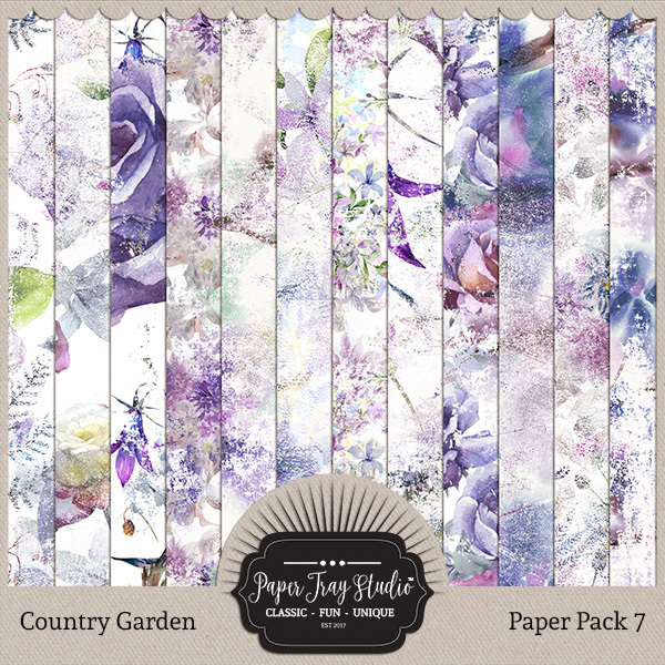 Country Garden II - Set 3 | Digital Art
