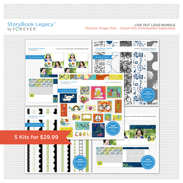 Live Out Loud StoryBook Legacy™ Bundle | Digital Art