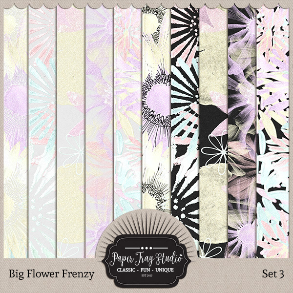 Big Flower Frenzy - Bundle | Digital Art