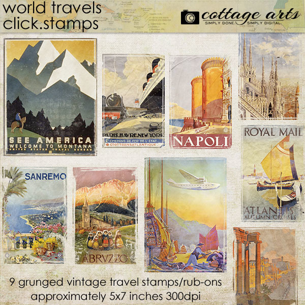 World Travels Collection 2 | Digital Art