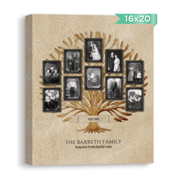 Vintage Family Tree 1 | Canvas