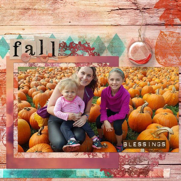 Autumn Mosaic Collection | Digital Art