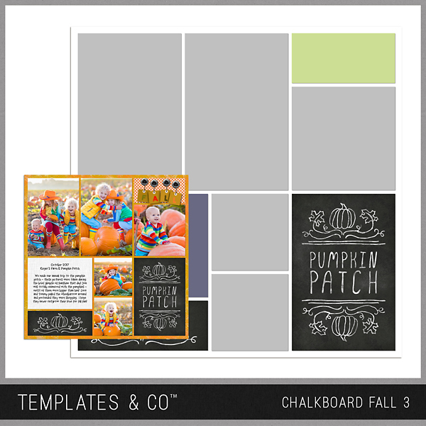 Chalkboard Fall 3 | Digital Art