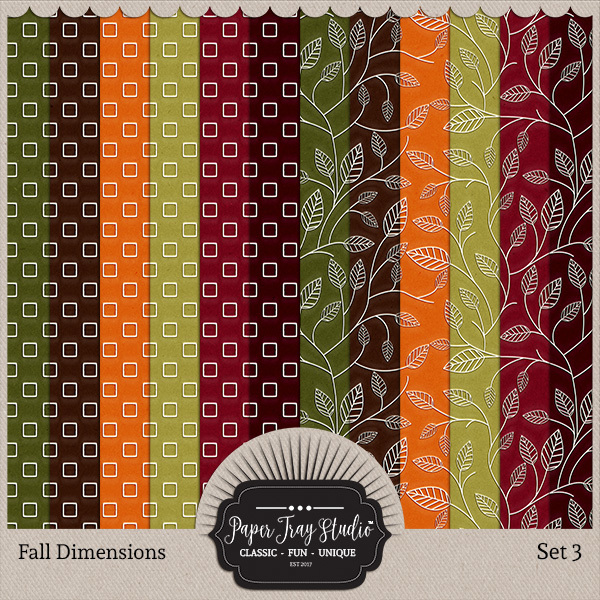 Fall Dimensions - Mega Bundle (sets 1-8) | Digital Art