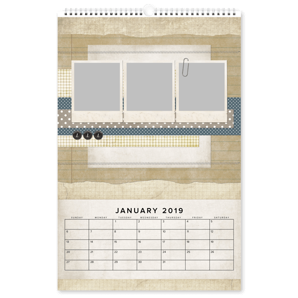 Modern Rustic | Calendar