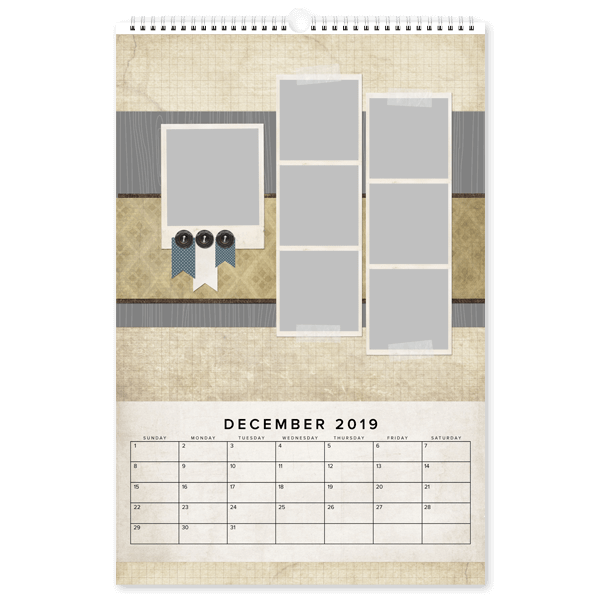 Modern Rustic | Calendar