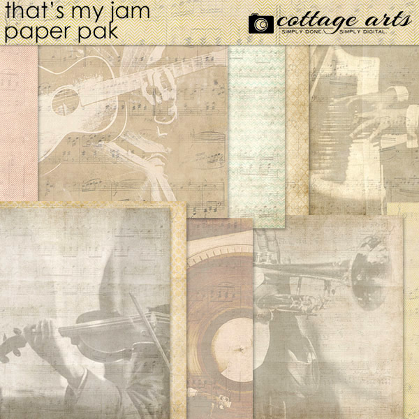 That's My Jam Page Pak | Digital Art
