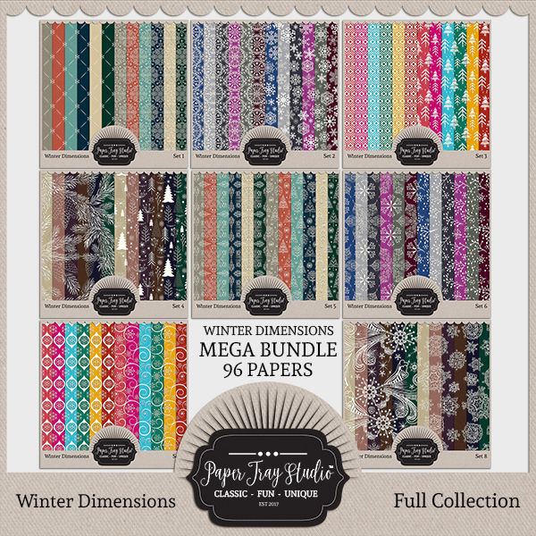 Winter Dimensions - Mega Bundle | Digital Art