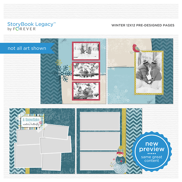 Winter StoryBook Legacy™ Bundle | Digital Art