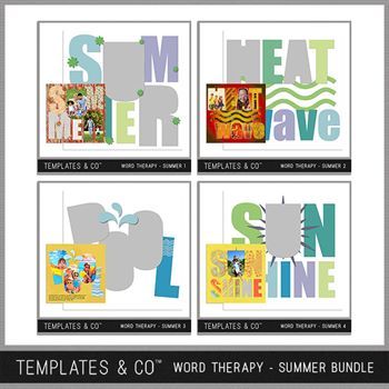 Word Therapy - All Seasons Bundle | Digital Art