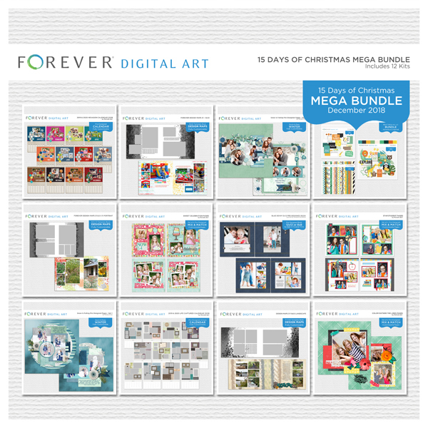 15 Days of Christmas Mega Bundle | Digital Art