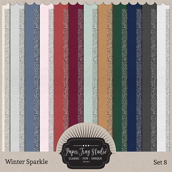 Winter Sparkle - Set 8 | Digital Art