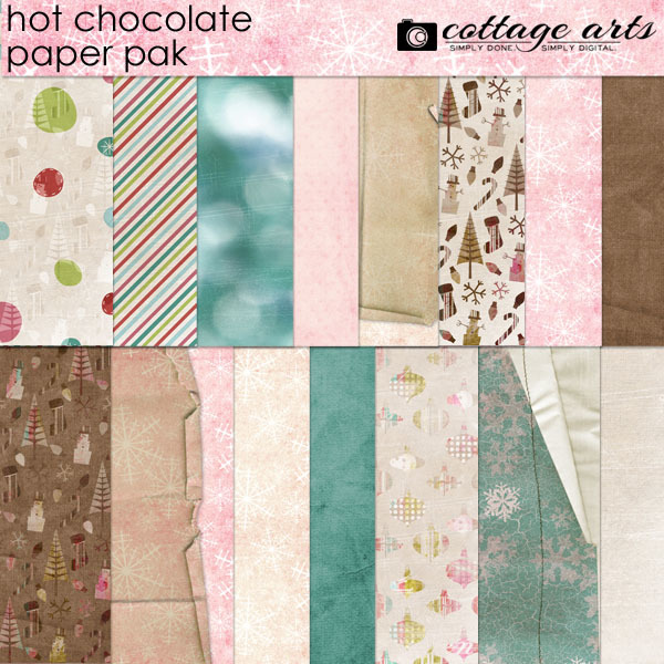 Hot Chocolate Paper Pak | Digital Art