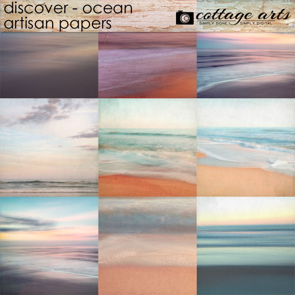 Painted Sea Collection | Digital Art