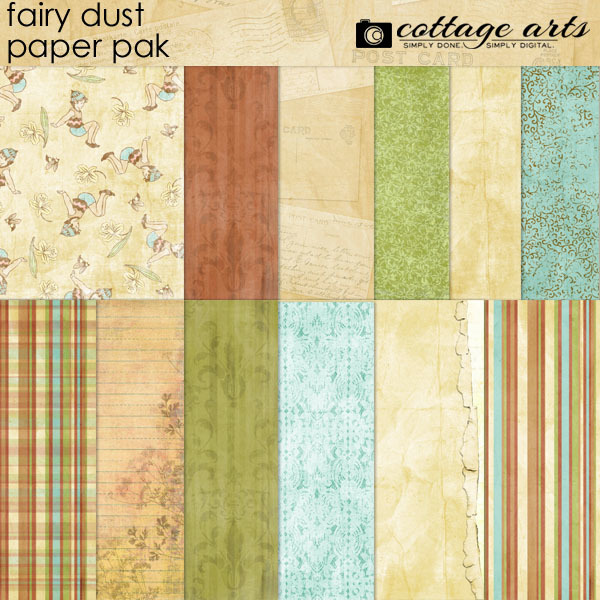 Fairy Dust Paper Pak | Digital Art
