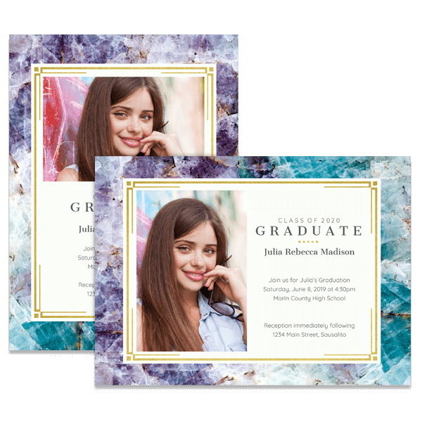 Elegant Quartz Grad | Card
