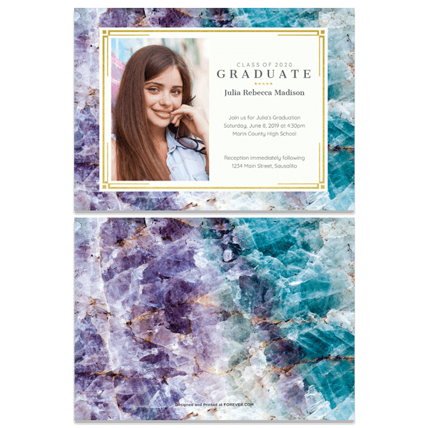 Elegant Quartz Grad | Card