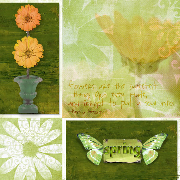 Spring Green And Spring Exclusive Bundle | Digital Art