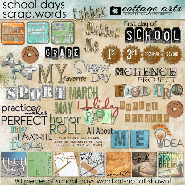 School Days Collection | Digital Art