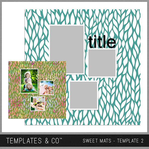 Sweet Mats - Template 2 | Digital Art