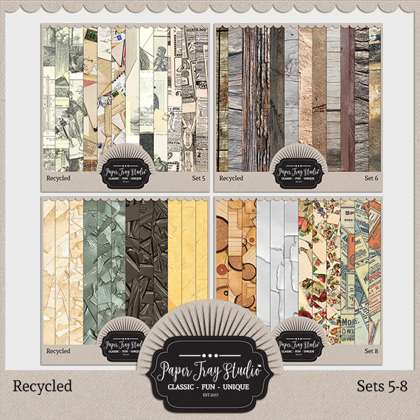 Recycled Sets 5-8 | Digital Art