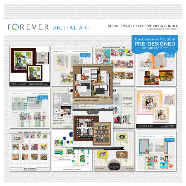 Scrap Smart Exclusive Mega Bundle | Digital Art