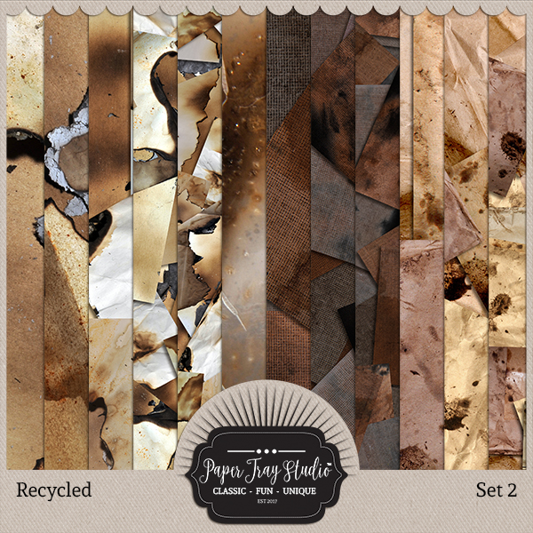 Recycled Sets 1-8 | Digital Art