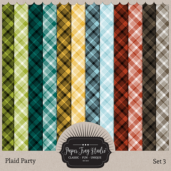 Plaid Party 3 | Digital Art