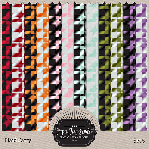 Plaid Party 5 | Digital Art