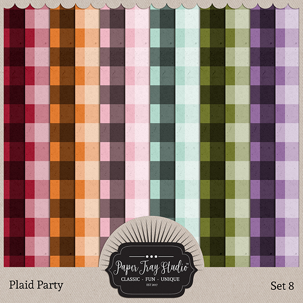 Plaid Party 8 | Digital Art