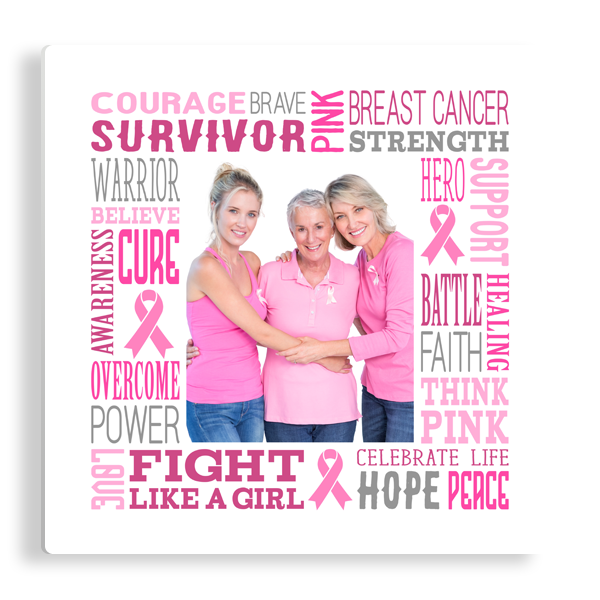 Breast Cancer Subway Panel | Metal Wall Panel | FOREVER.com