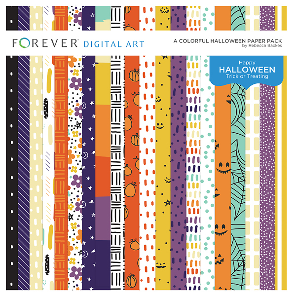 A Colorful Halloween Bundle | Digital Art
