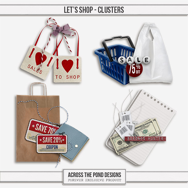 Let's Shop Complete Collection | Digital Art