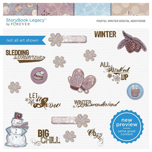 Primary Winter StoryBook Legacy™ Bundle | Digital Art