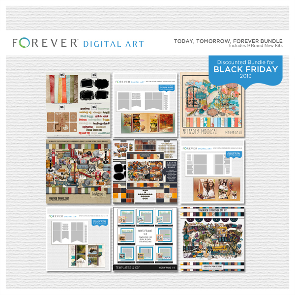 Today, Tomorrow, Forever Bundle | Digital Art