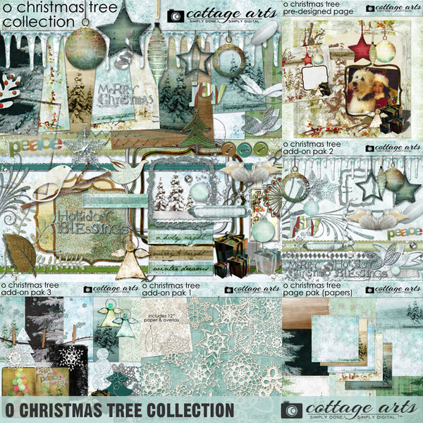 O Christmas Tree Collection | Digital Art