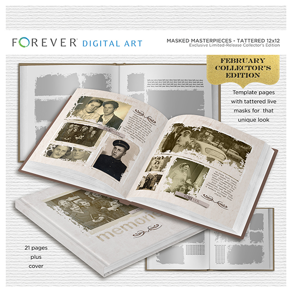 February Collector's Edition 12x12 | Digital Art