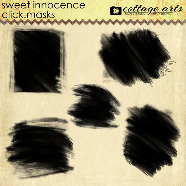 Sweet Innocence Click.Masks | Digital Art