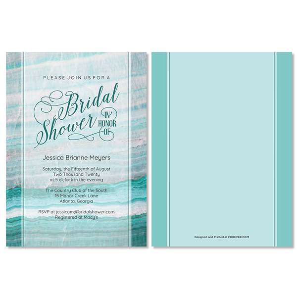 Geode Bridal Shower | Card