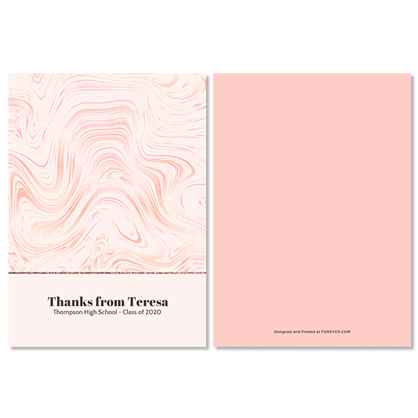 Pretty In Pink Notecard | Card