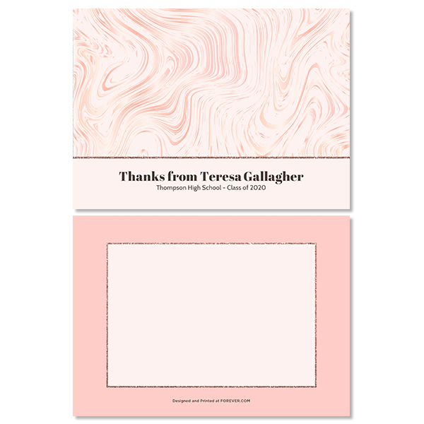 Pretty In Pink Notecard | Card